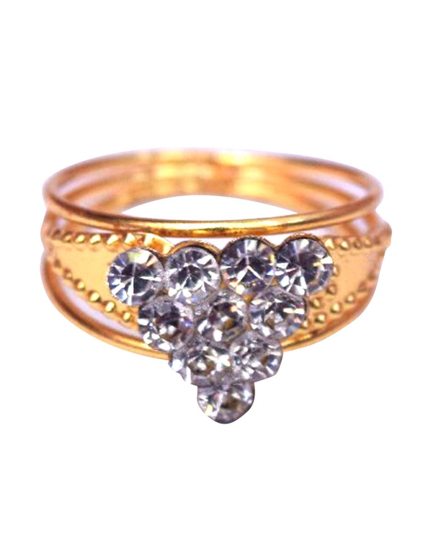 Women's Gold Plated Ring | Daraz.lk