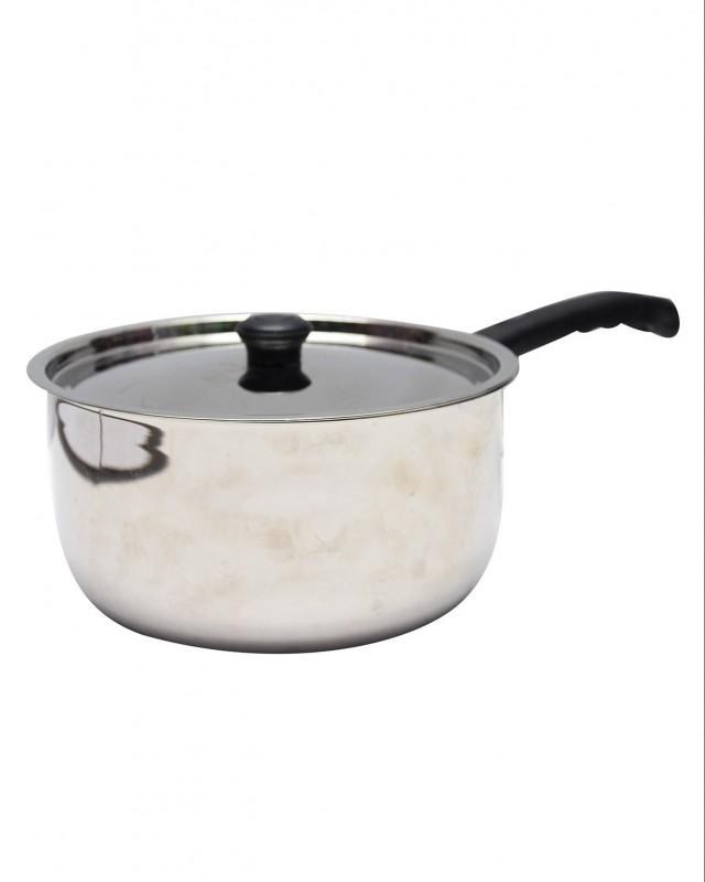 Stainless Steel Sauce Pan - Silver | Daraz.lk