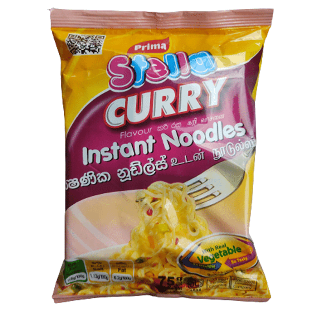 Prima Stella Curry Instant Noodles 75G | Daraz.lk