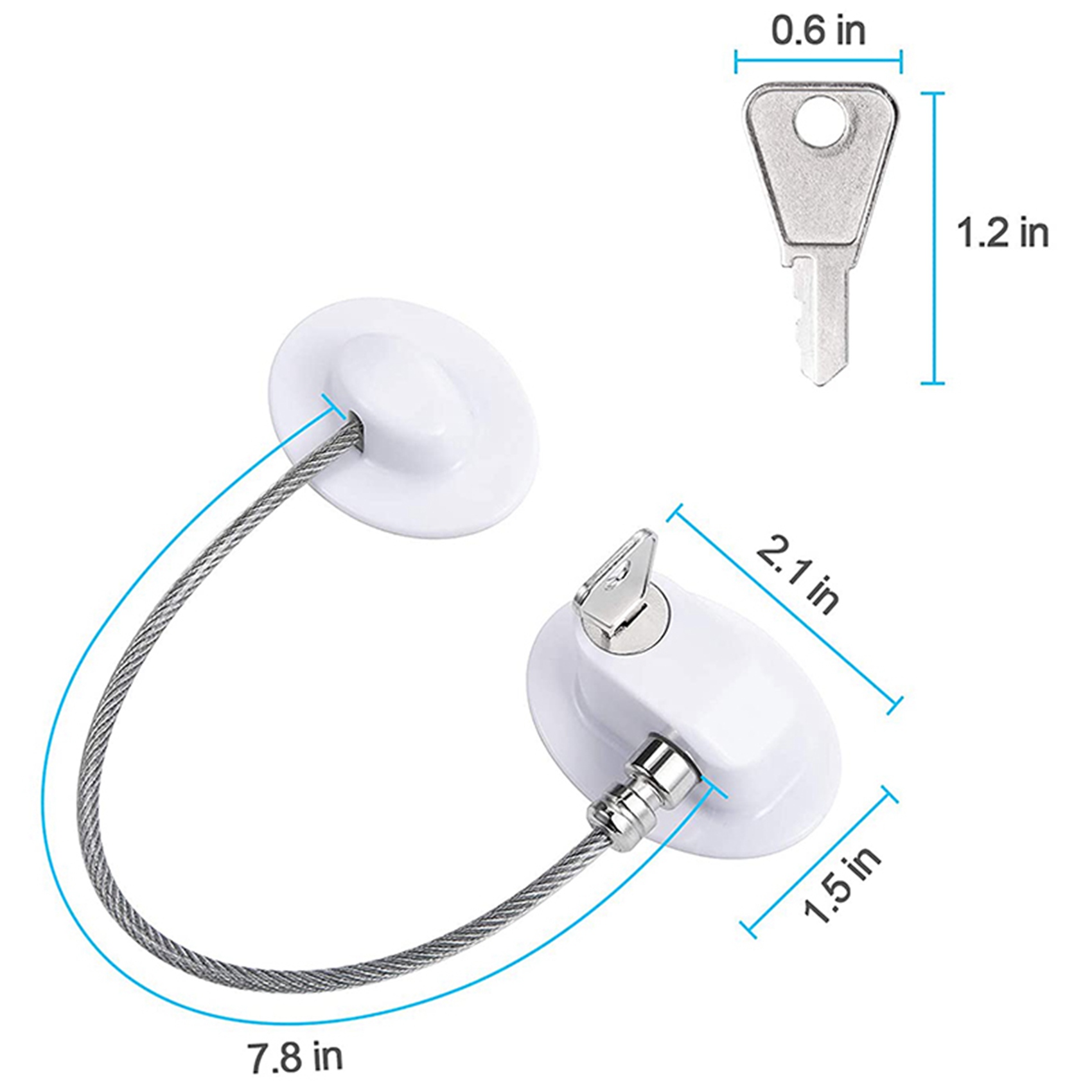 Fridge Lock-4 x Fridge Lock | Daraz.lk