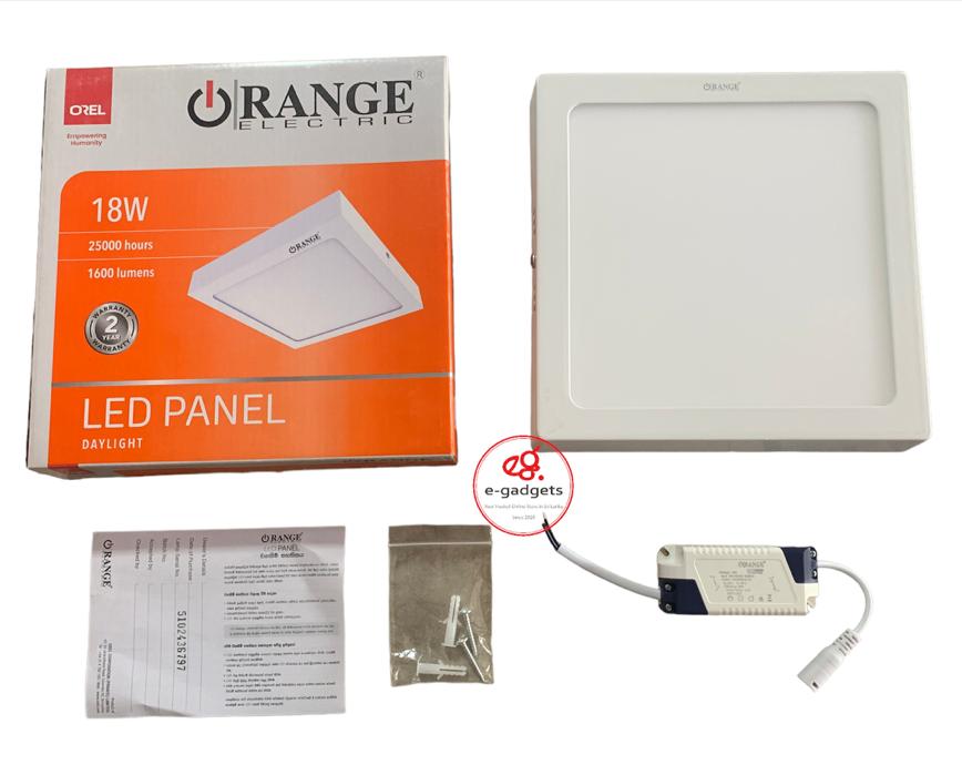 18W Orange LED Panel Day Light Surface Mount use in Slab Surface | Daraz.lk