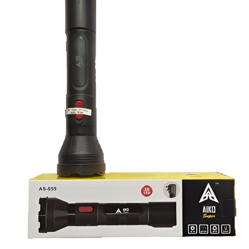 AIKO Super AS-659 LED Rechargeable Torch 3W LED | Daraz.lk