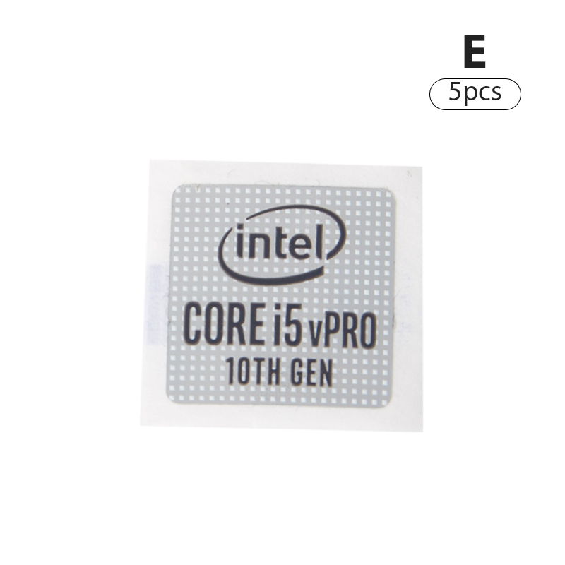 5pcs DIY Original 11th Generation Lntel Core I9 I7 I5 Sticker Laptop ...