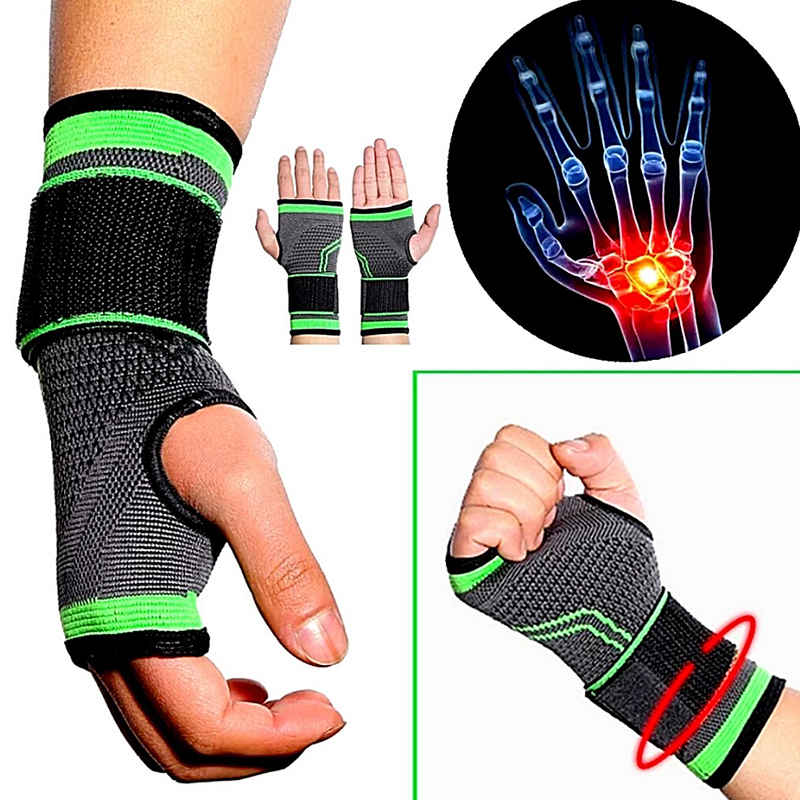 Wrist Brace Compression Hand Support Gloves Arthritis Carpal Tunnel ...