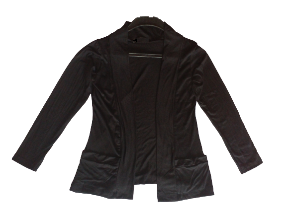 Women Girl s Cotton Overcoat Black Top Over Wear Long Sleeve | Daraz.lk