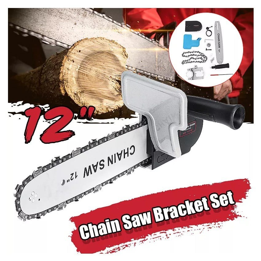 12" Electric Chainsaw Stand Bracket Set for Angle Grinder Machine ...