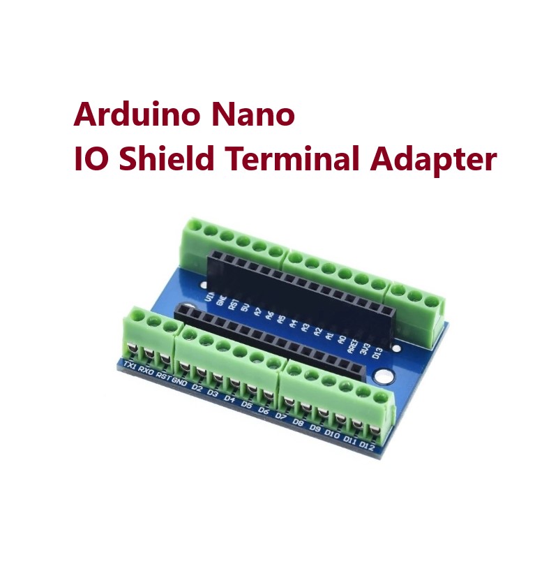 Arduino Nano IO Shield Terminal Expansion Board | Daraz.lk