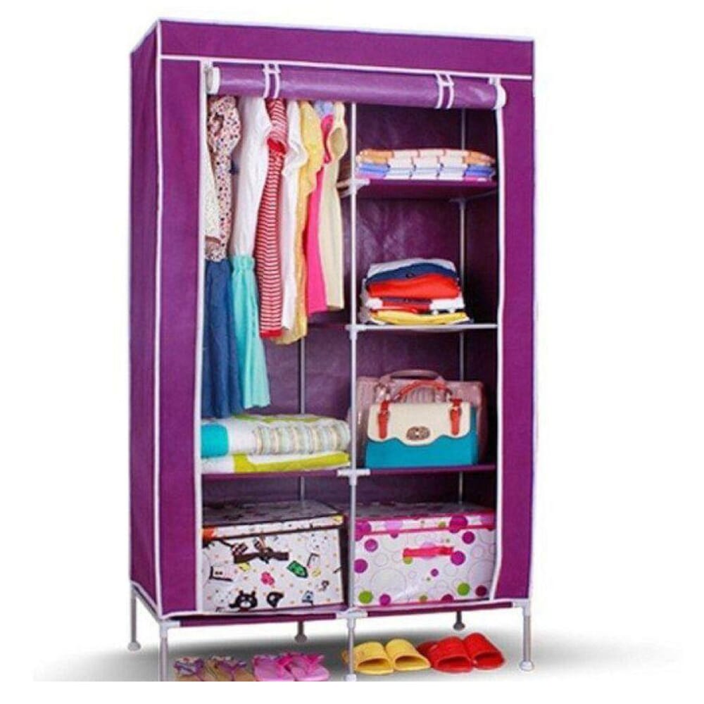 Cupboard Stylish look and Space Saving Portable Simple Wardrobe Clothes ...