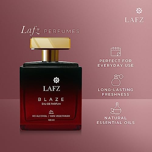 Lafz Blaze Perfume for Men | Premium Long Lasting | No Alcohol Perfume ...