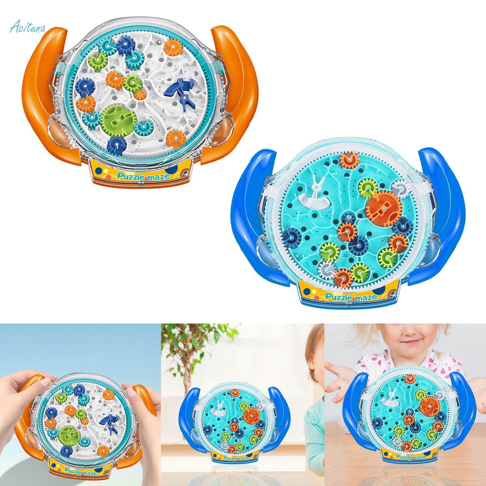 Montessori Games Gear Labyrinth Disk Activity Game Teasers Educational ...