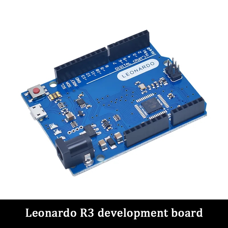 Leonardo R3 Microcontroller Atmega32u4 Development Board With USB Cable ...