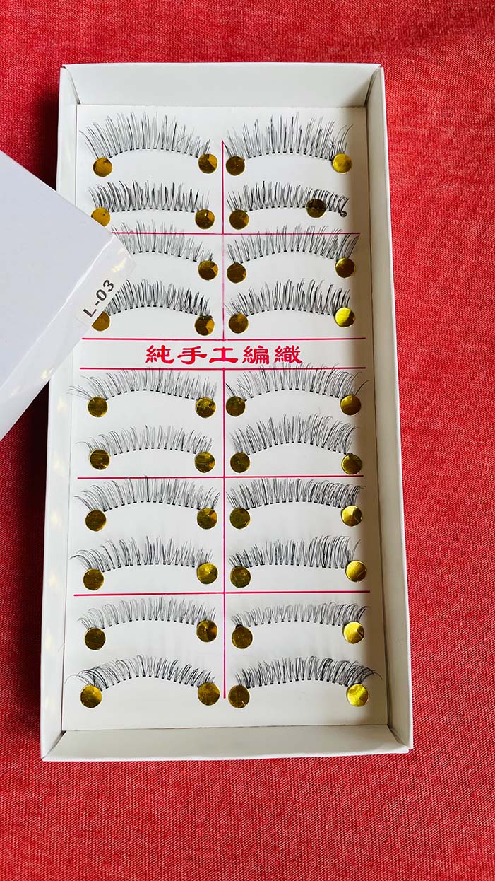 Eye Lashes 10 pairs pallet | Daraz.lk