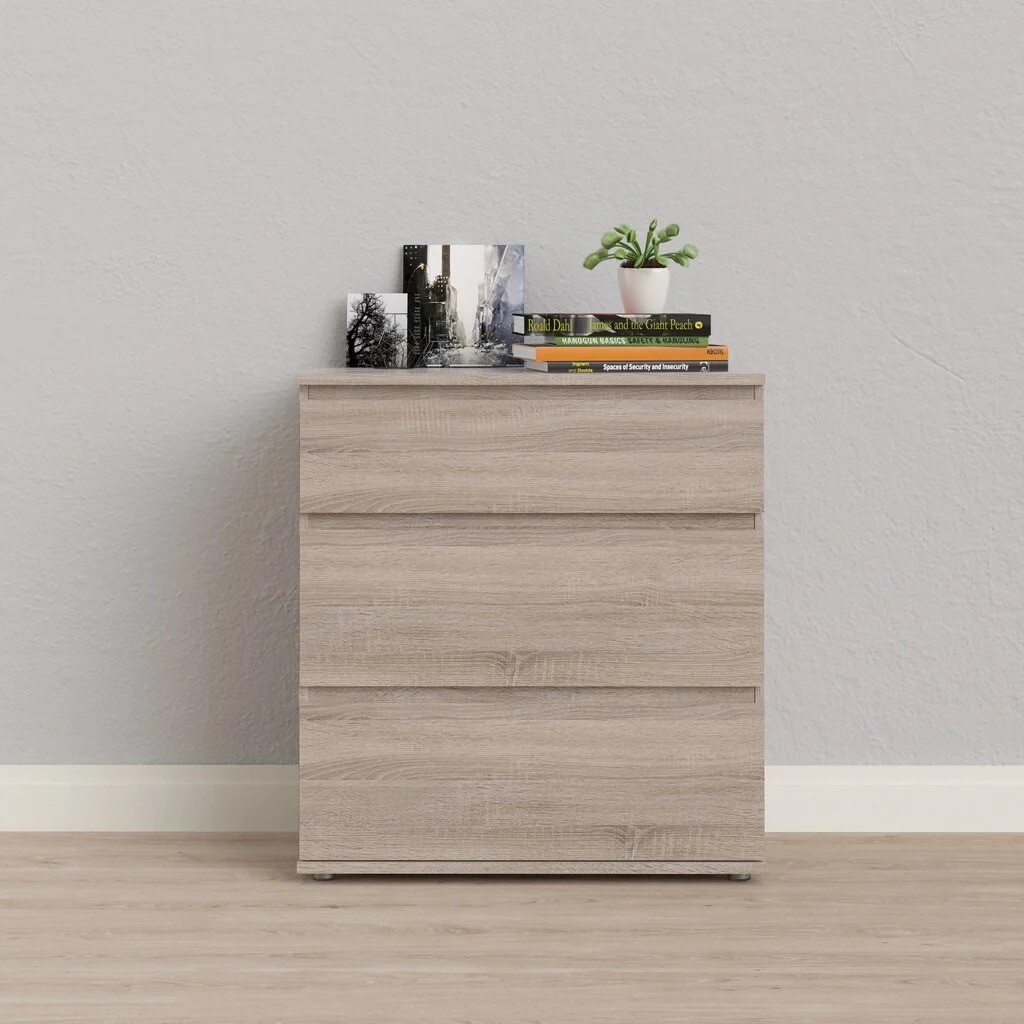 VTEC FURNITURE Modern Chest of 3 Drawers / Cupboard / Drawer Box ...