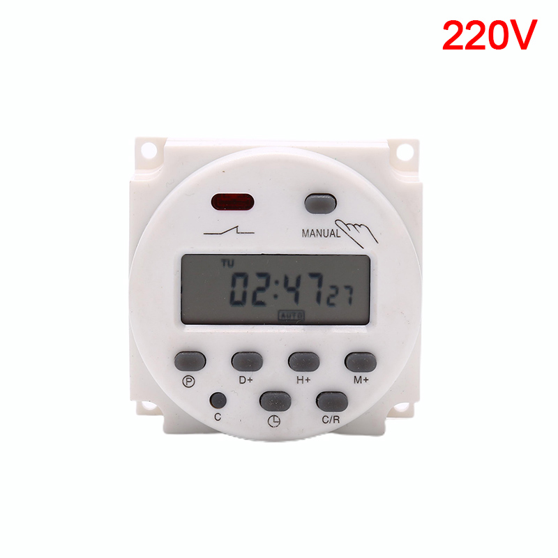 CN101A 12V 24V 110V 240V Digital LCD Power Timer Switch Relay | Daraz.lk
