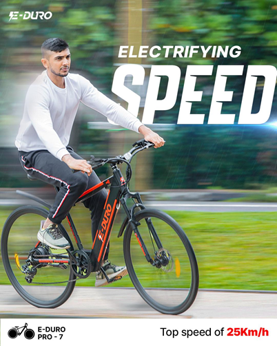 E-duro Pro 7 Electric Motor Bicycle | Daraz.lk