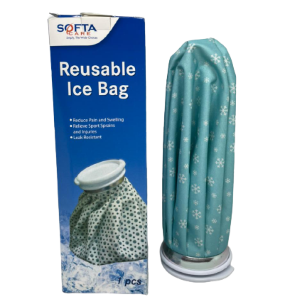 Reusable Ice Bag - Blue - White Snow - Reusable Ice Bags Hot Water Bag ...