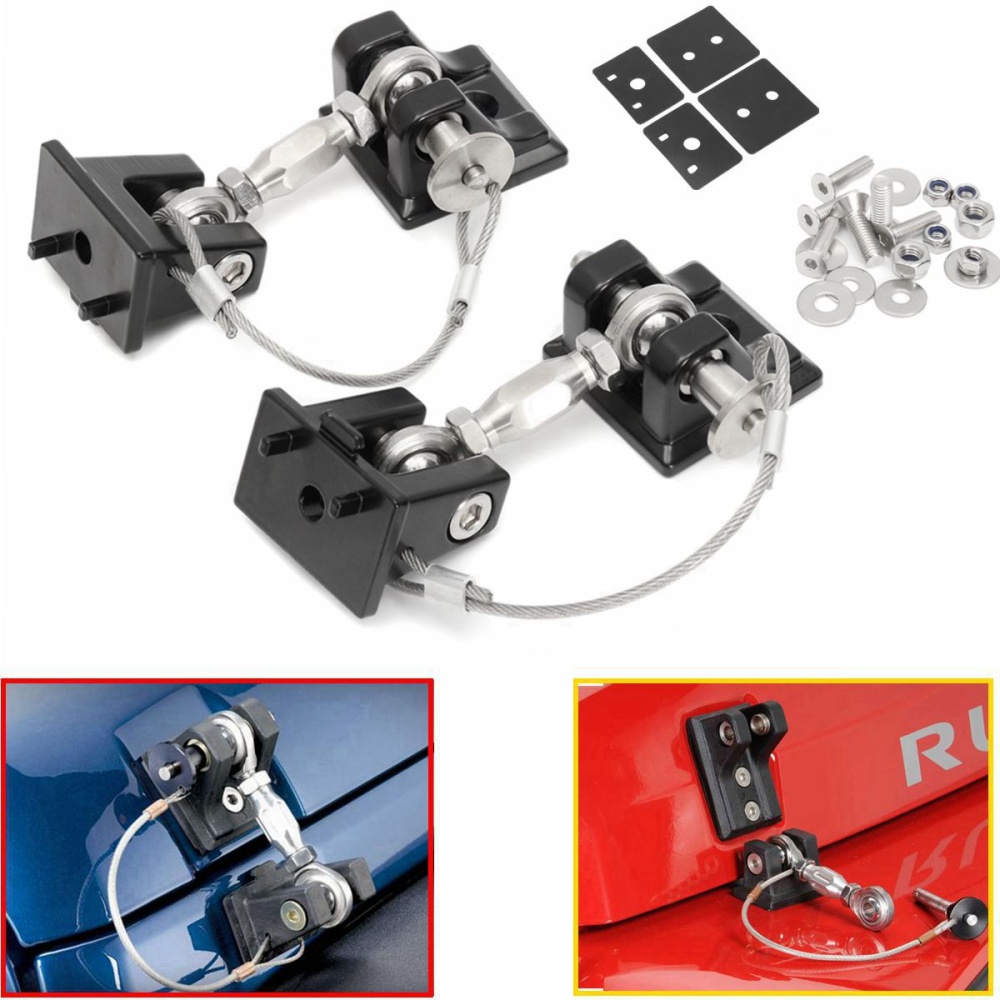 Engine Hood Catch Latches Lock Bracket Latches Buckle Hardware For ...
