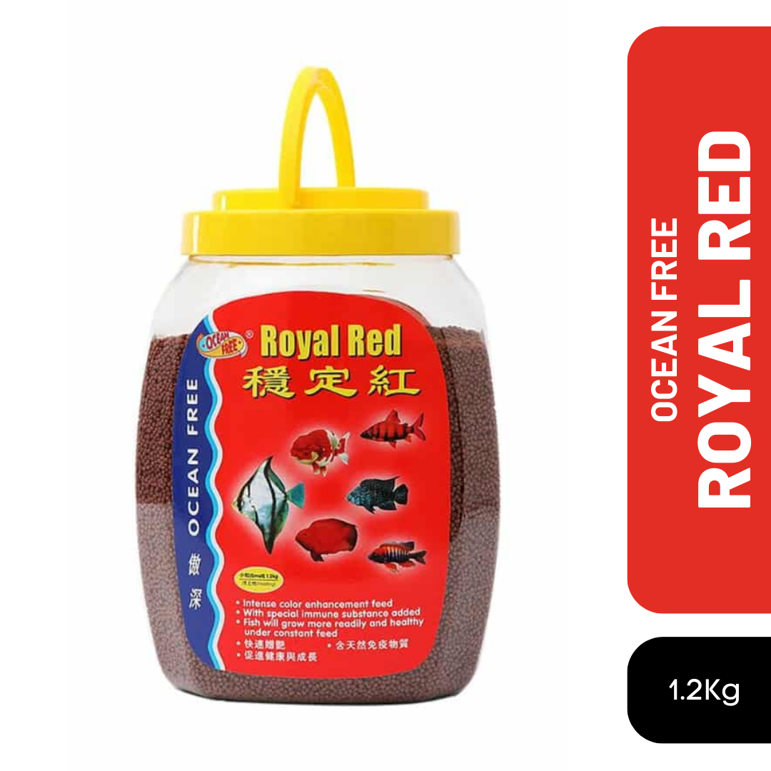 OCEAN FREE® Royal Red Fish Food (Small) (1.2KG) | Daraz.lk