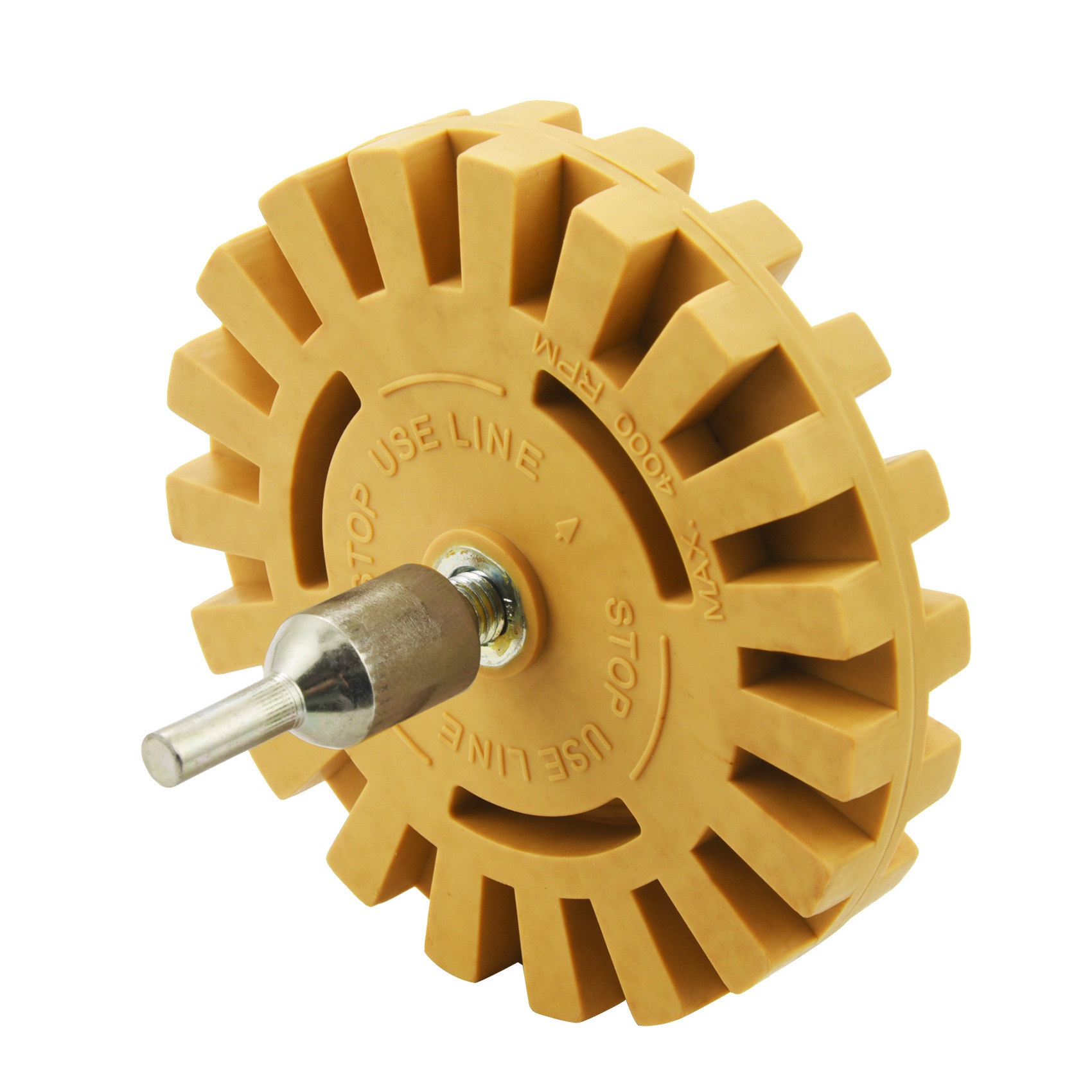 Eraser Wheel Decal Remover with Blades and Drill Adapter | Daraz.lk