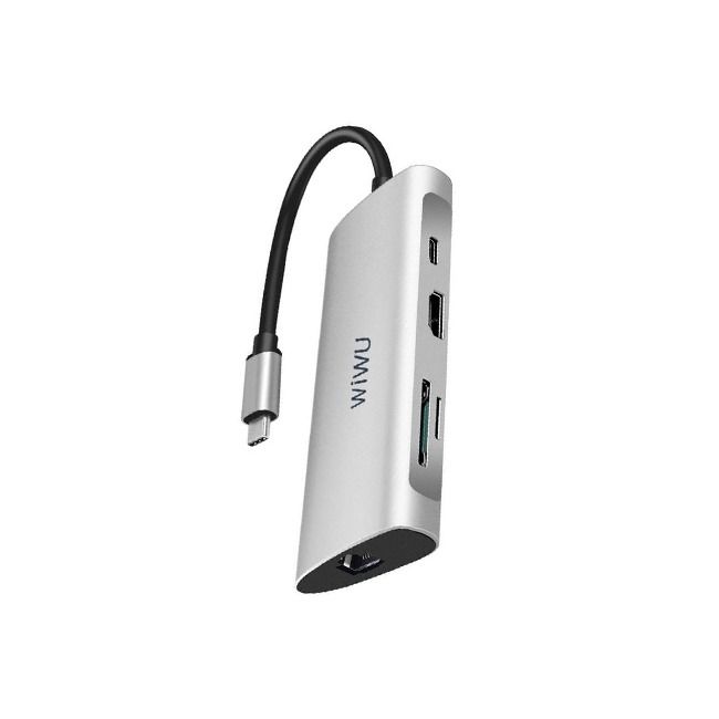 WiWU Alpha 8-in-1 Type-C Hub Adapter | Daraz.lk