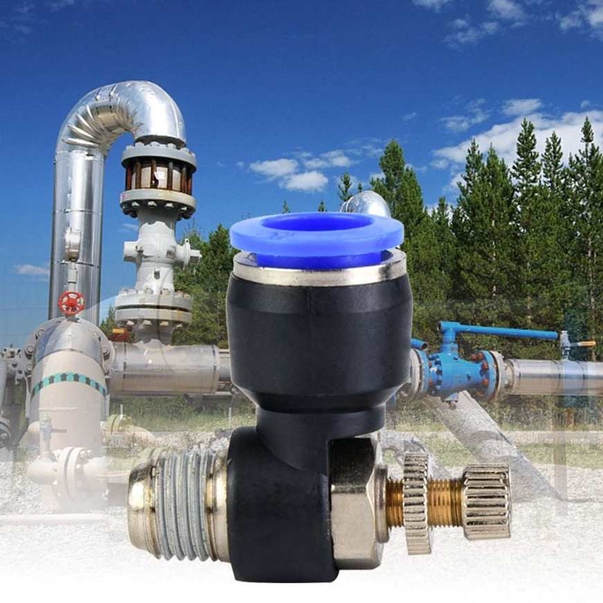 Pneumatic air flow regulator 2Pcs speed of the Push-to-Connect ...