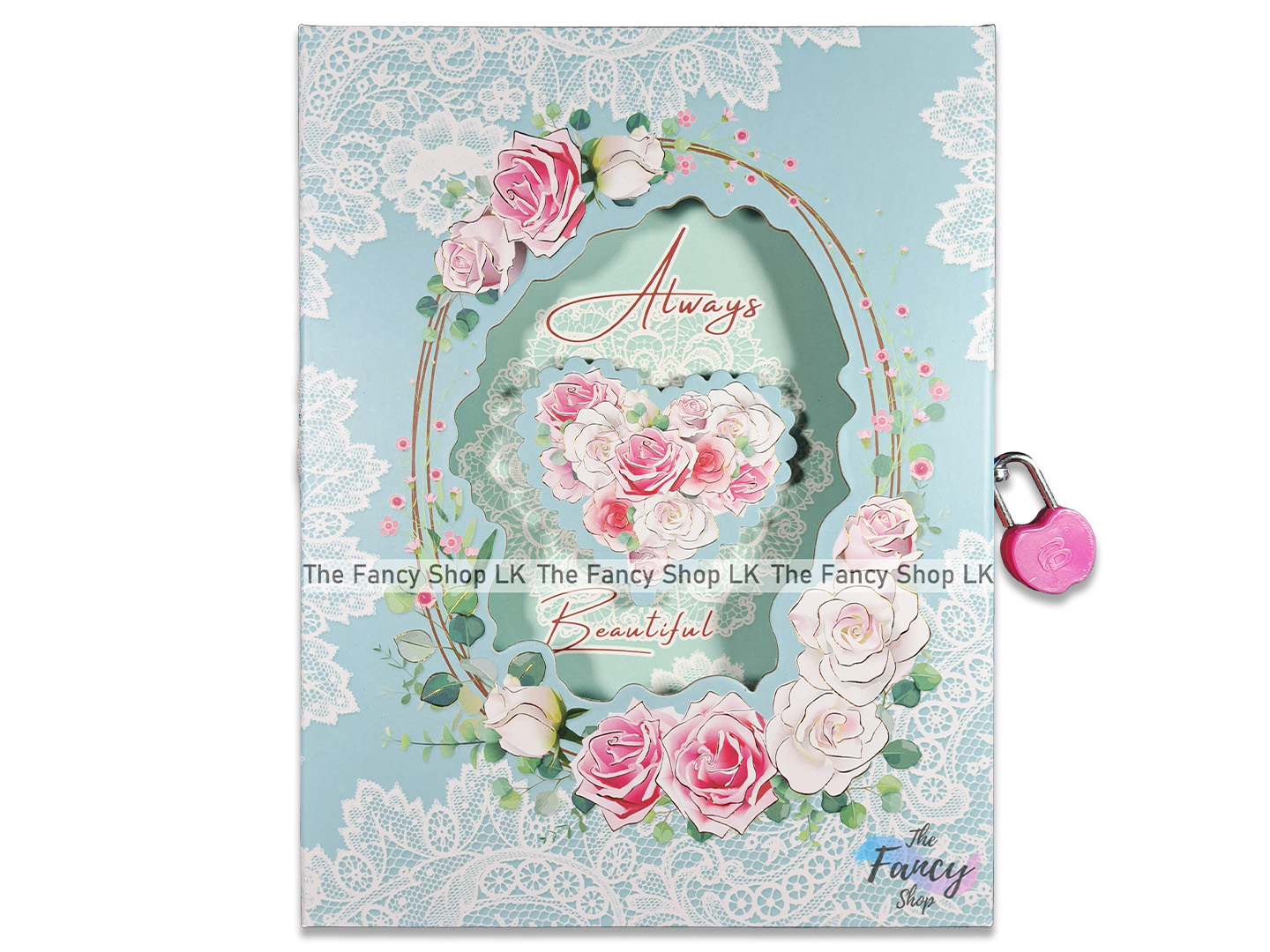 Notebook Diary Autograph Lockable 32k (13cmx19cm) Lock and Key System ...