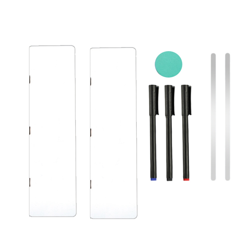 2 Pack Monitor Memo Whiteboard,Magnetic Sticky Note Holder Dry Erase ...
