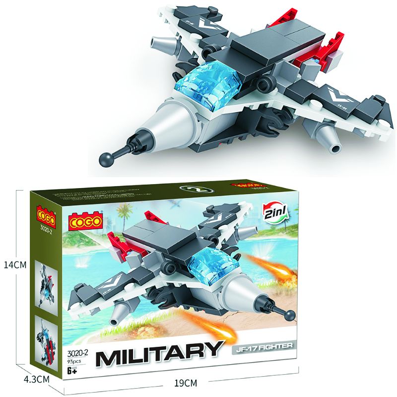 COGO Military Building Blocks Lego Sets for Kids - Educational Assemble ...