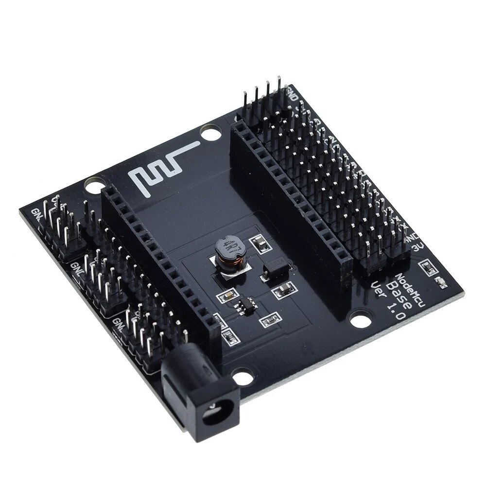 NodeMcu Node MCU Base ESP8266 ESP-12E Testing DIY Breadboard Basics ...