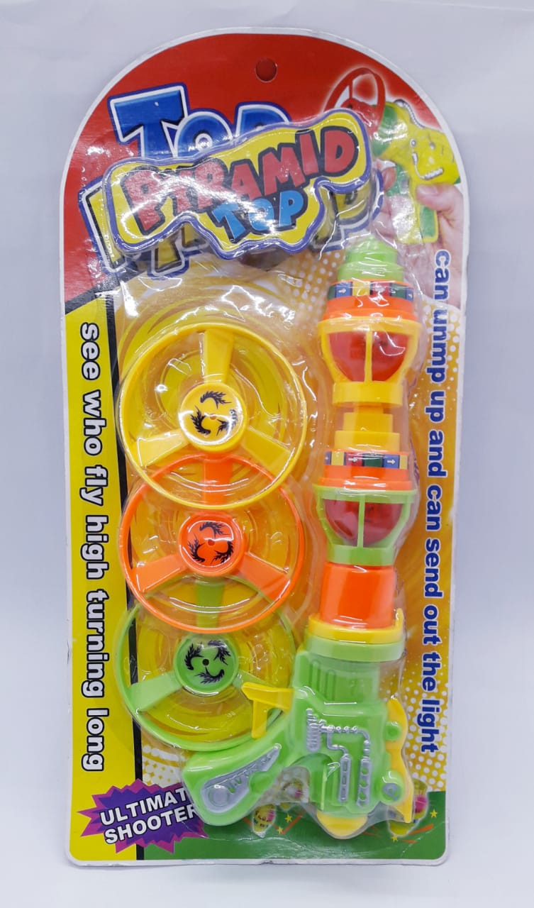 Pyramid Top Shooting Toy Gun | Daraz.lk
