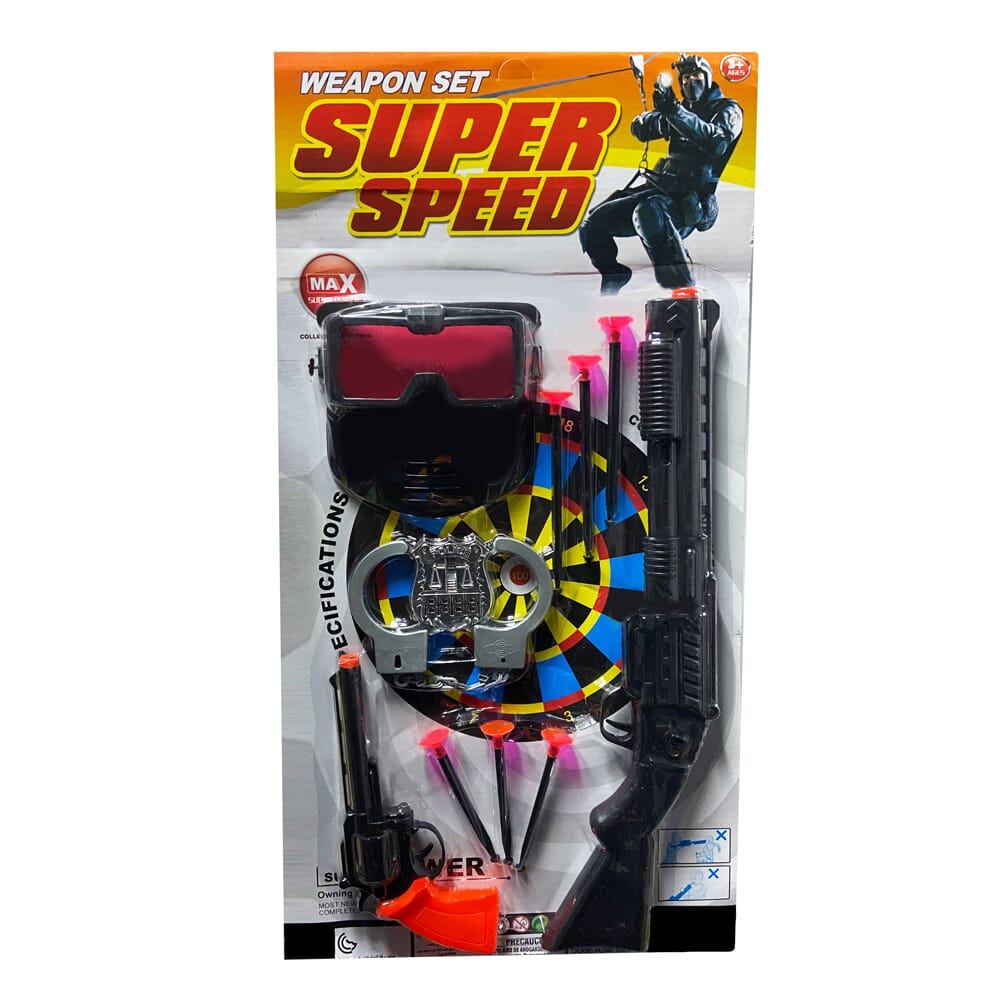 Super Spead Toy Weapon Set | Daraz.lk