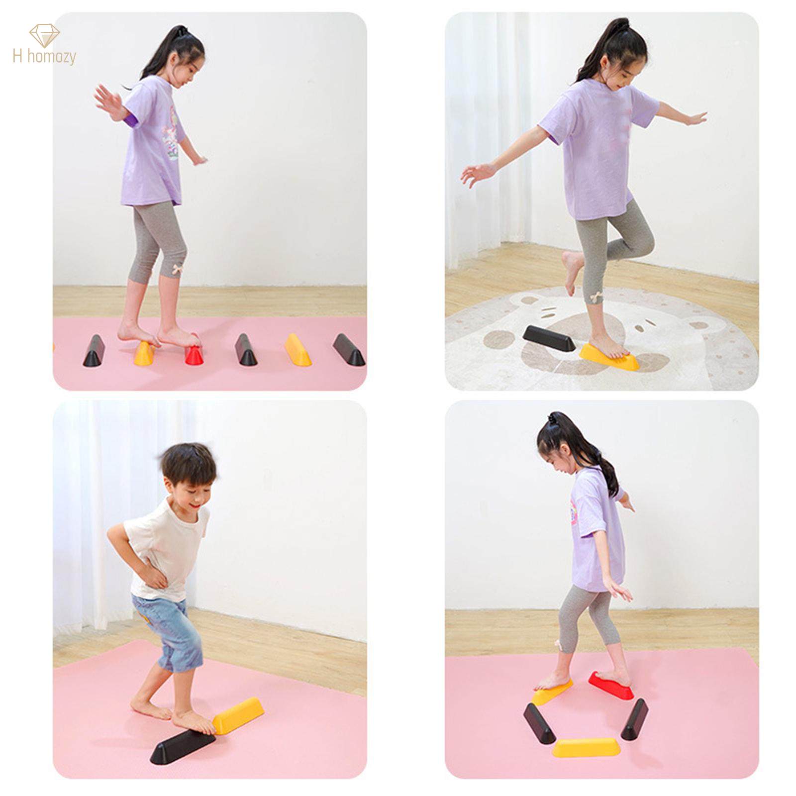 5Pcs Coordination Motor Skills Colored Balance Block for Learning Toy ...