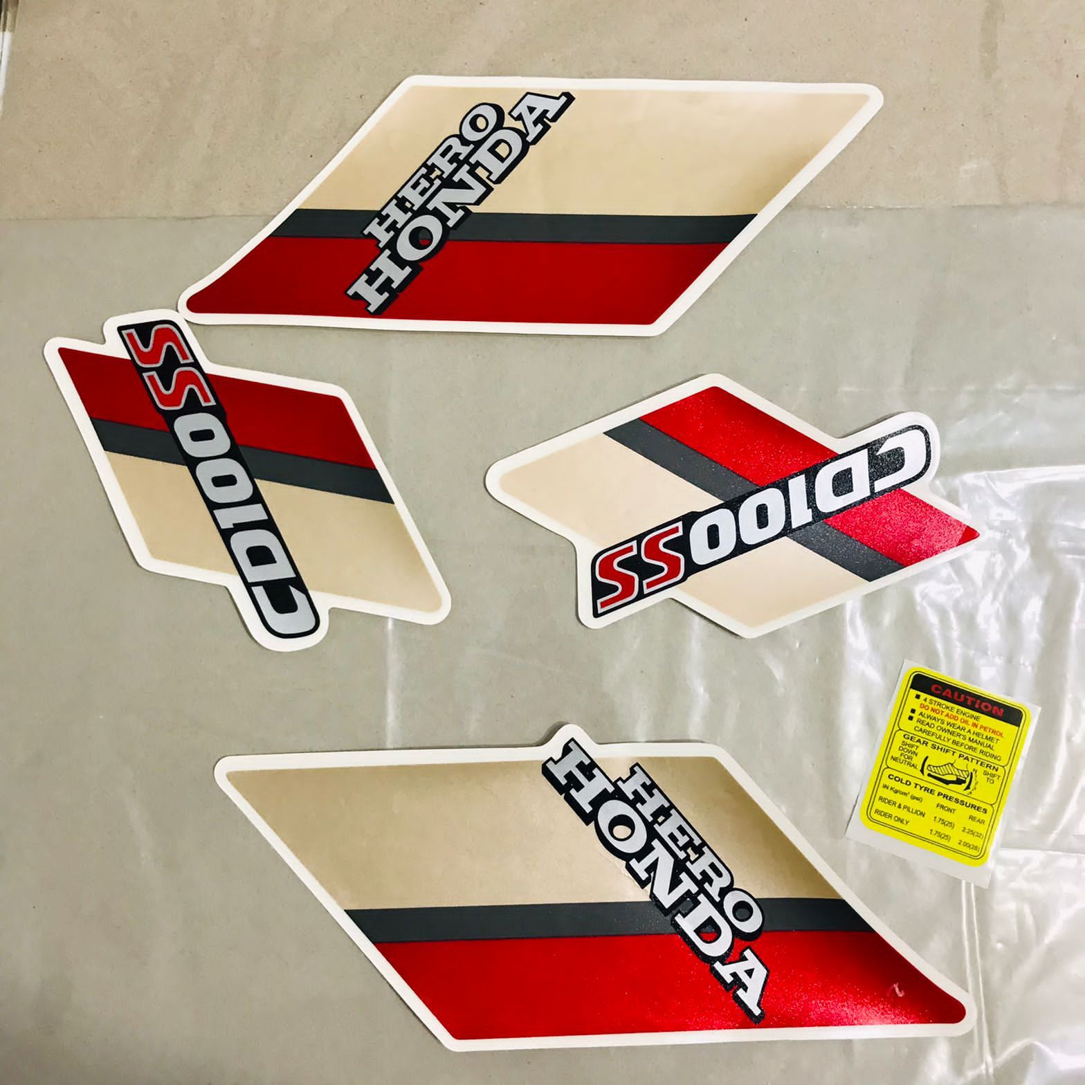 Honda ss full set sticker | Daraz.lk