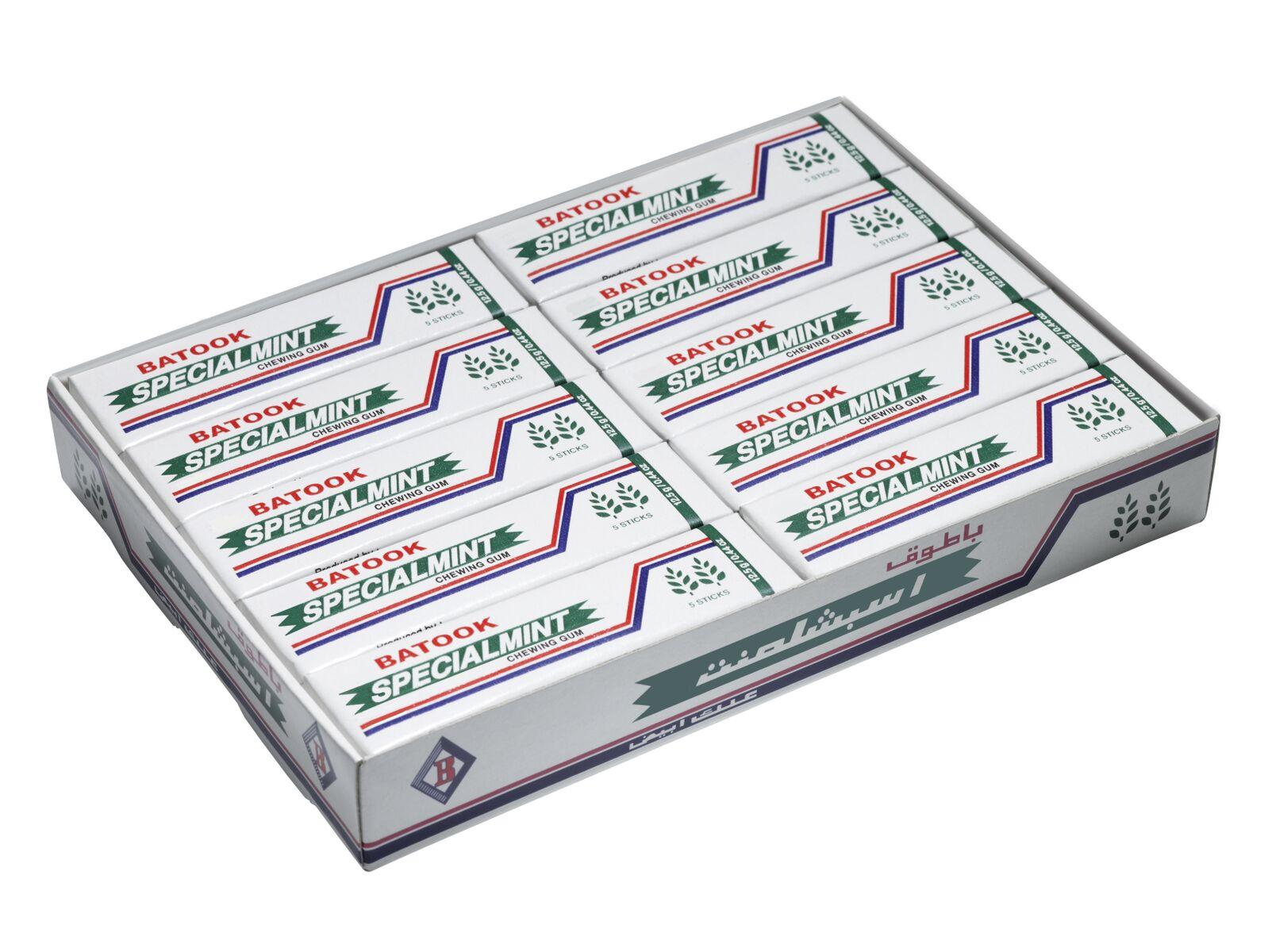 Batook Special Mint Chewing Gum 5Sticks x 20pcs | Daraz.lk