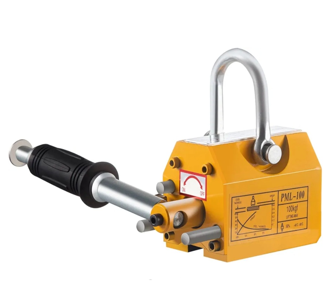 Permanent Magnets Lifter - Heavy Duty Capacity 100 Kgs high energy Full ...