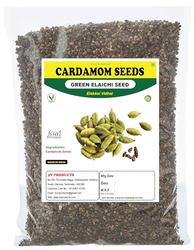 3V PRODUCTS Cardamom Seeds 75g | Natural Elaichi Dana | Elakkai Vidhai ...