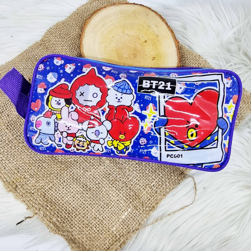 Bts BT21 PENCIL Box/BT21 PENCIL Box/PENCIL CASE Box/PENCIL CASE/PENCIL ...