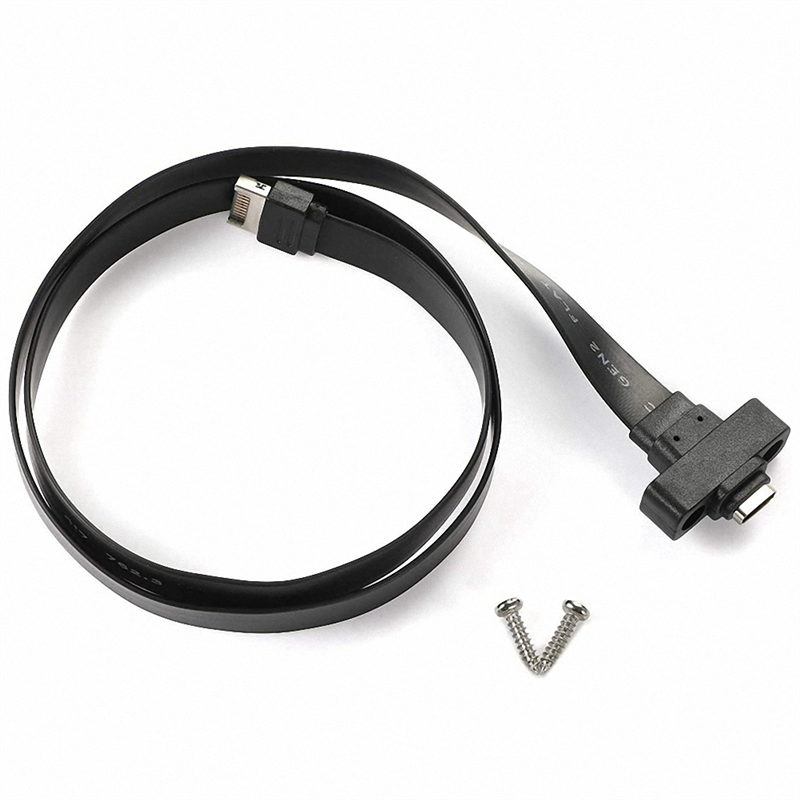 USB 3.1 Front Panel Type E Male To USB-C Type C Expansion Cable, 80Cm ...