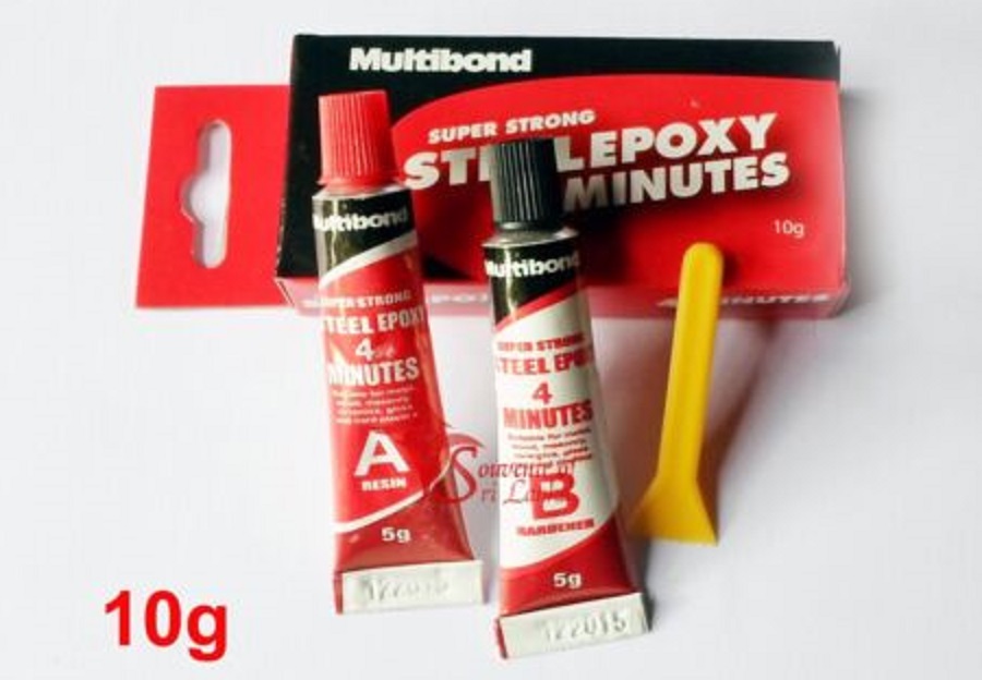 Multibond Super Strong Adhesive for Wood, Metal and Plastic STEEL EPOXY ...