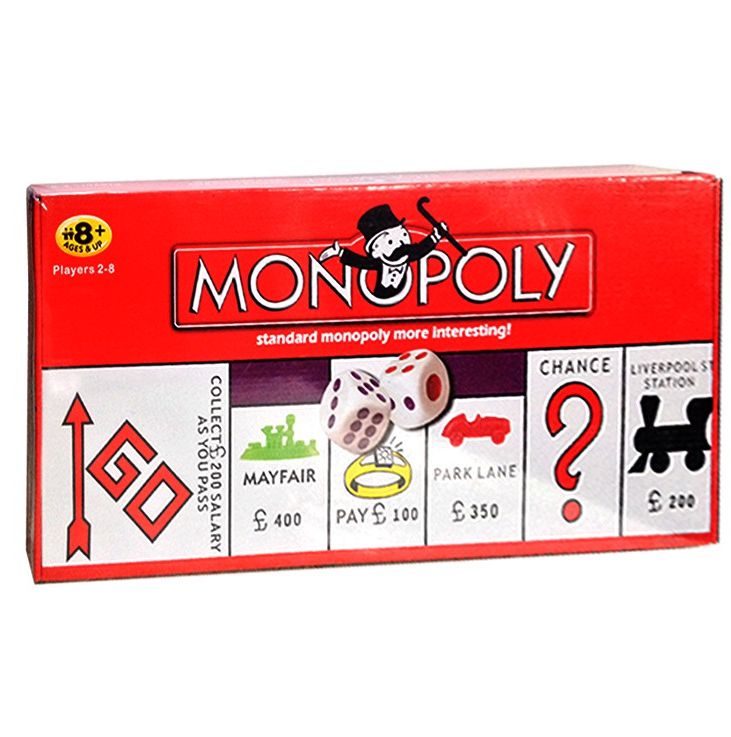 Monopoly Complete Board Game - Classic & Standard Edition with Money ...