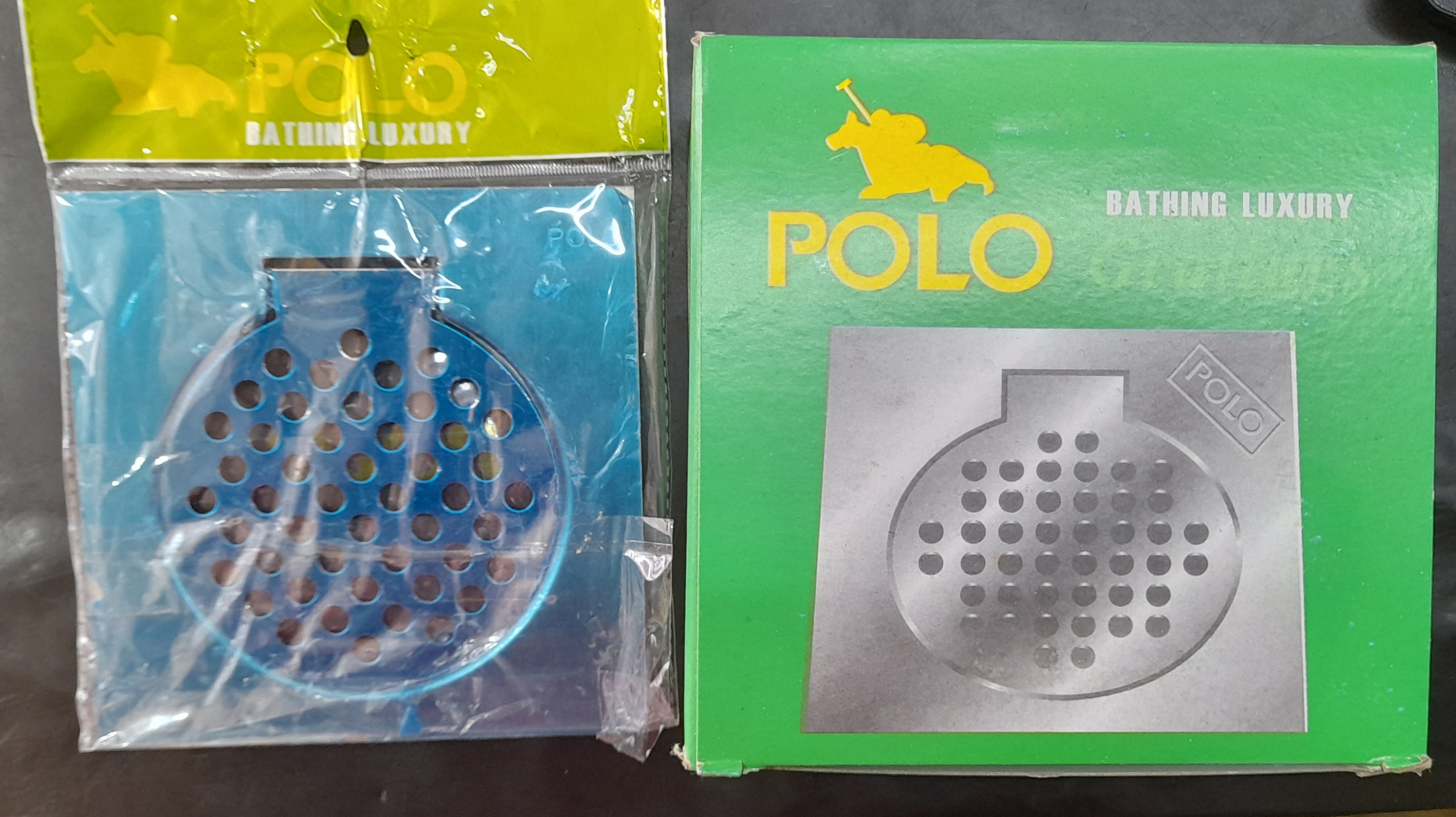 Polo Gully Cover 6'' x 6'' Floor Drain Strainer Bathroom Stainless ...