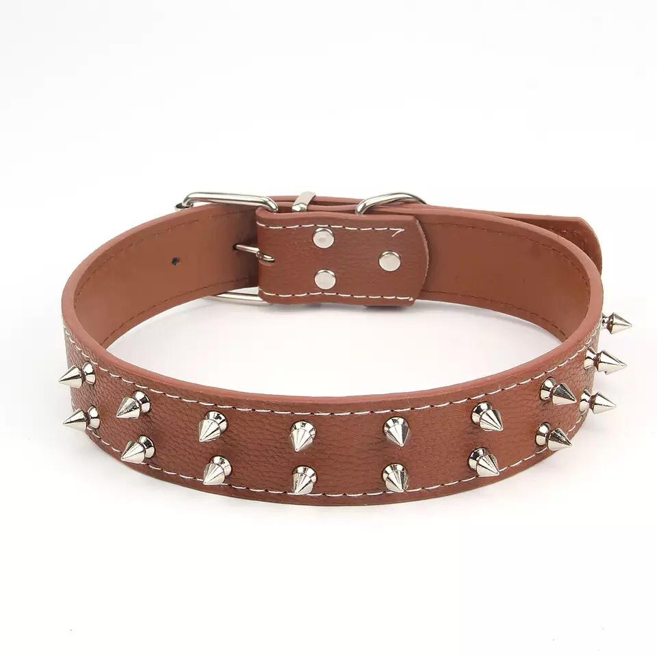 Leather Spike Collar | Daraz.lk
