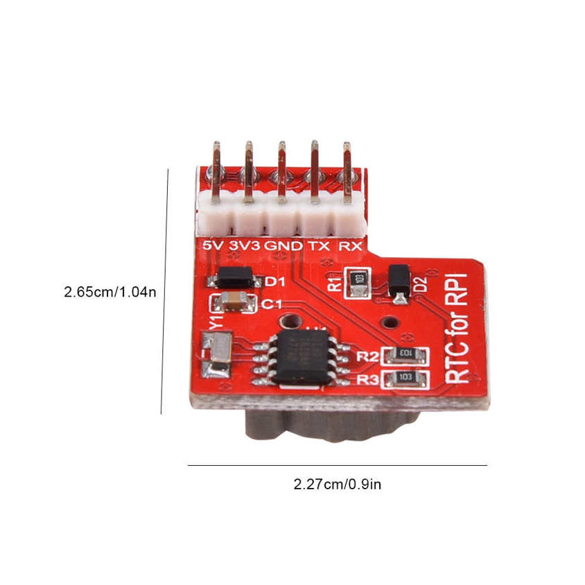 DS1307 RTC Module Precision Real Time Clock for Raspberry Pi 3/ 2 Model ...
