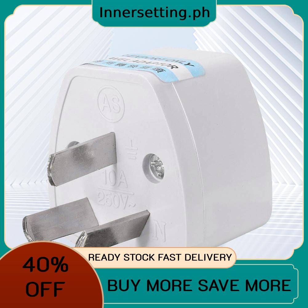 Australian Electrical Socket 10A 250V AU Adapter Outlet Triangular ...