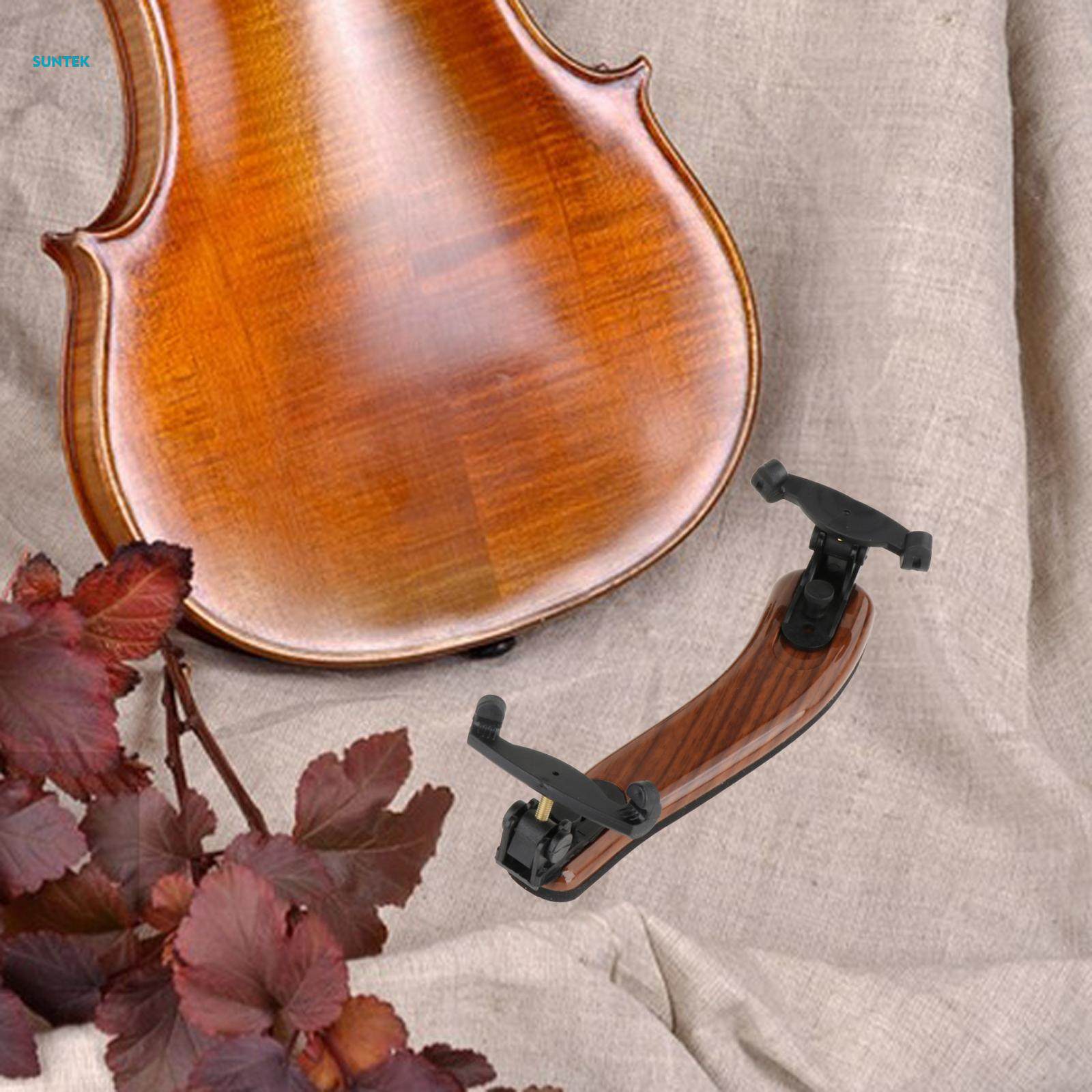 Maple Wood Violin Shoulder Rest, Violin Parts, Height Adjustable Feet ...
