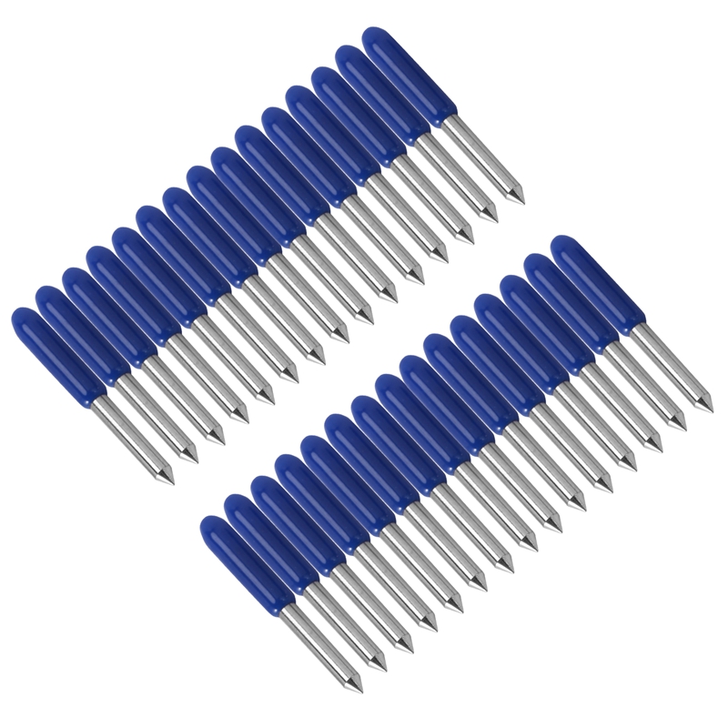 30 Pieces 60 Degree Roland Cricut Cutting Plotter Vinyl Blade Cutter ...
