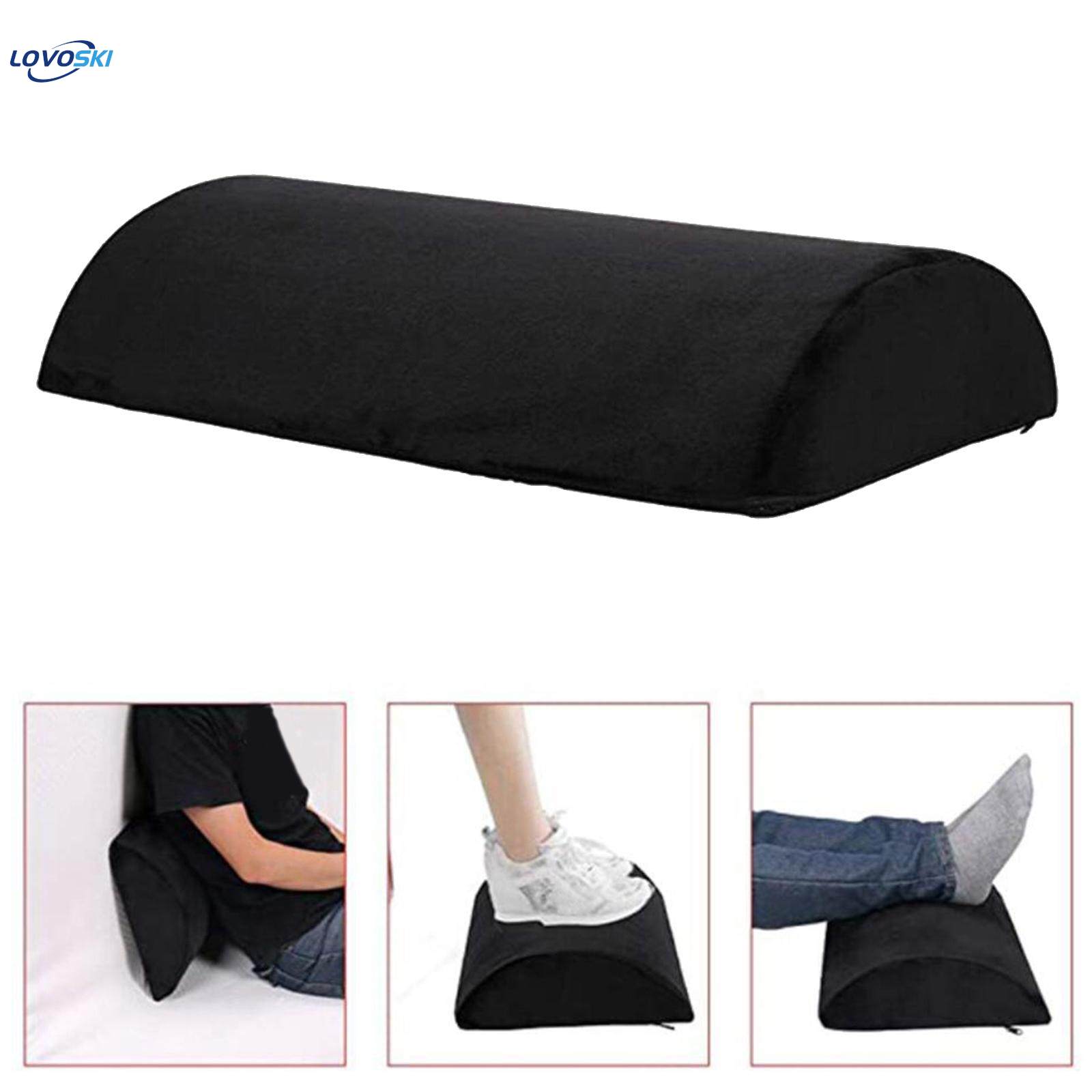 Foot Rest Cushion for Under Desk, Foam Footrest, Great , Non-Slip Lower ...