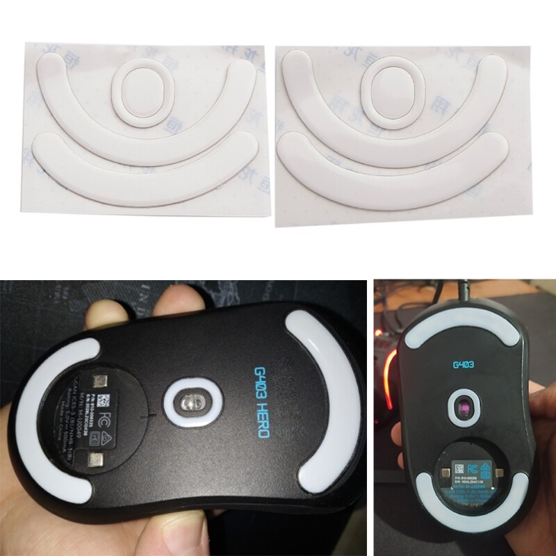 【ThinkWay】2Pack Professional Mouse Skates Stickers Mouse Feet Pad ...