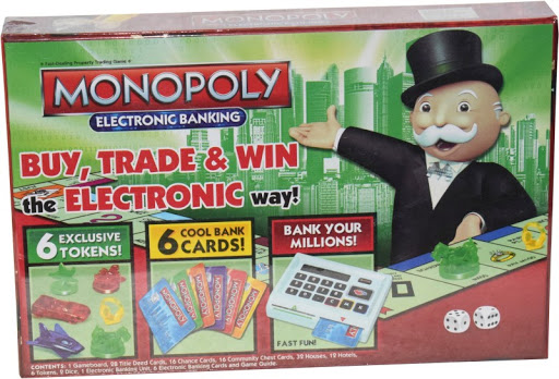 Monopoly Electronic Banking Board Game - Monopoly E-Banking Fantasy ...