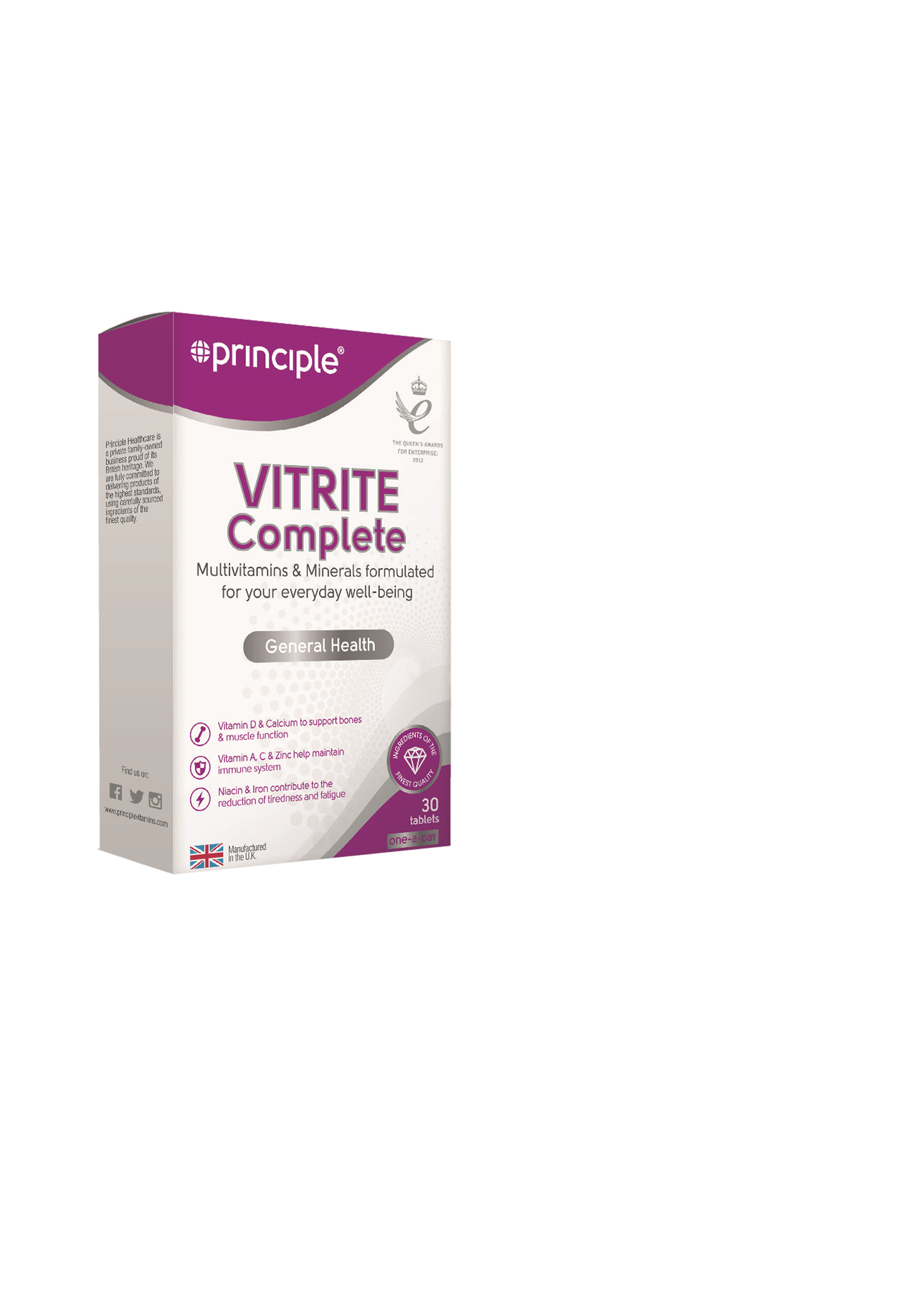 Principle Vitrite Complete Tabs 30s Multivitamins | Daraz.lk